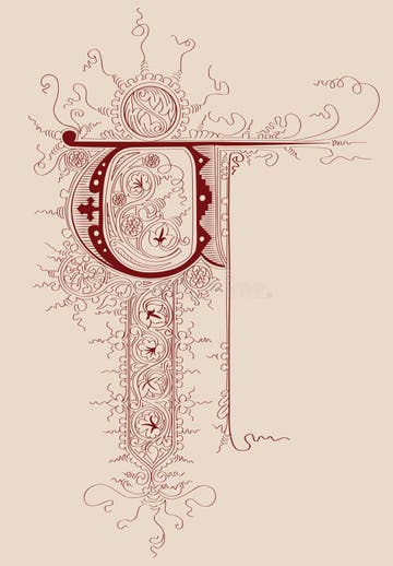 Old Parchment Script Font Stock Illustrations – 128 Old Parchment ...