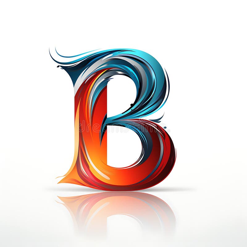 Letter Mark of Letter B, Company Logo Stock Illustration - Illustration ...