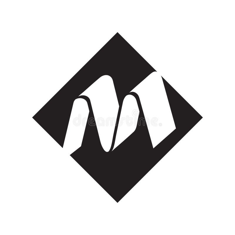 Letter mark logo design 42 stock illustration. Illustration of icon ...