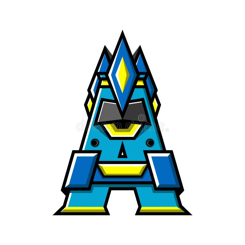 Letter B Mascot Cartoon Vector Stock Vector - Illustration of design ...