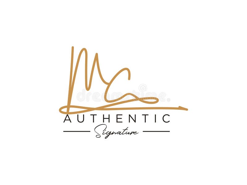 Mc Signature Stock Illustrations – 254 Mc Signature Stock Illustrations ...