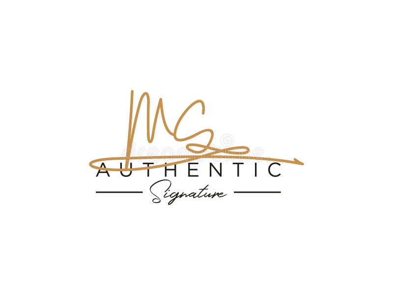 Mc Letter Signature Logo Stock Illustrations – 248 Mc Letter Signature ...