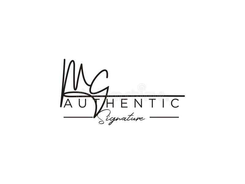 Mc Letter Signature Logo Stock Illustrations – 248 Mc Letter Signature ...