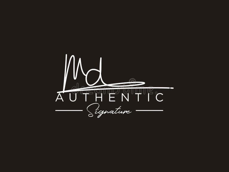Md Signature Stock Illustrations – 247 Md Signature Stock Illustrations ...