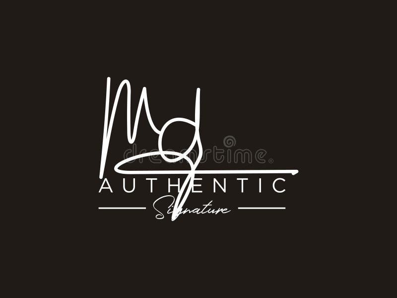 Md Signature Stock Illustrations – 247 Md Signature Stock Illustrations ...