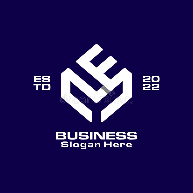 Letter ME Initial EM Logos Images, Stock Photos & Vectors Stock Vector ...