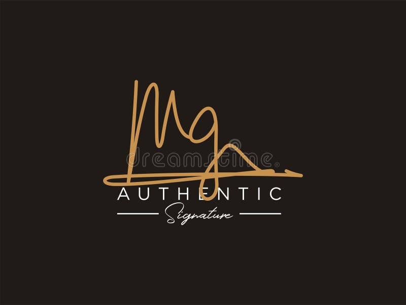 Mg Signature Stock Illustrations – 275 Mg Signature Stock Illustrations ...