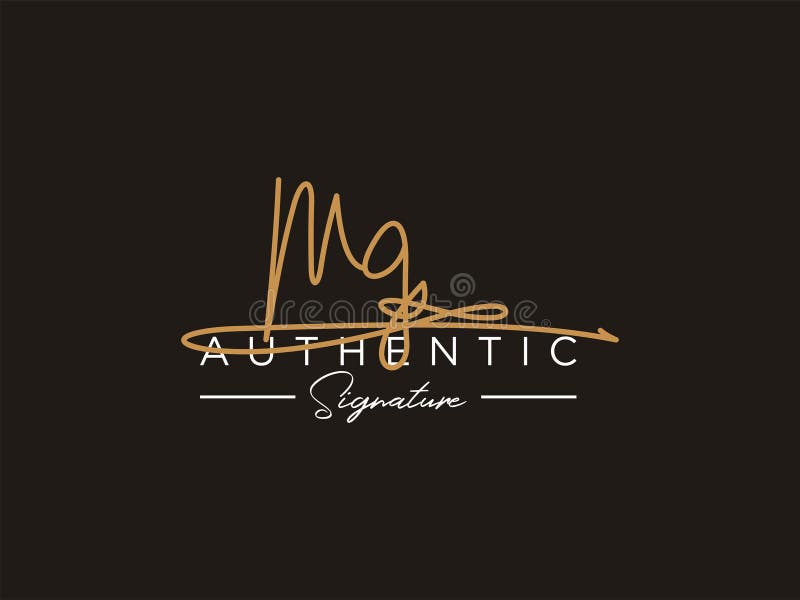 Signature Mg Stock Illustrations – 270 Signature Mg Stock Illustrations ...