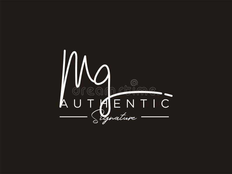 Signature Mg Stock Illustrations – 270 Signature Mg Stock Illustrations ...