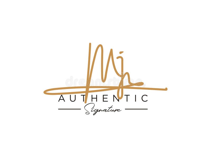 Signature Mj Stock Illustrations – 252 Signature Mj Stock Illustrations ...