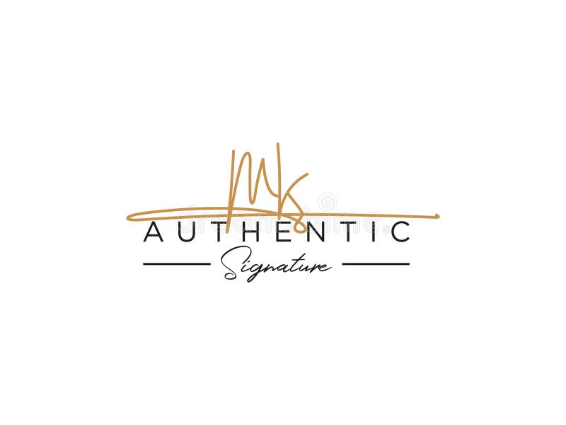 Mk Signature Stock Illustrations – 253 Mk Signature Stock Illustrations ...