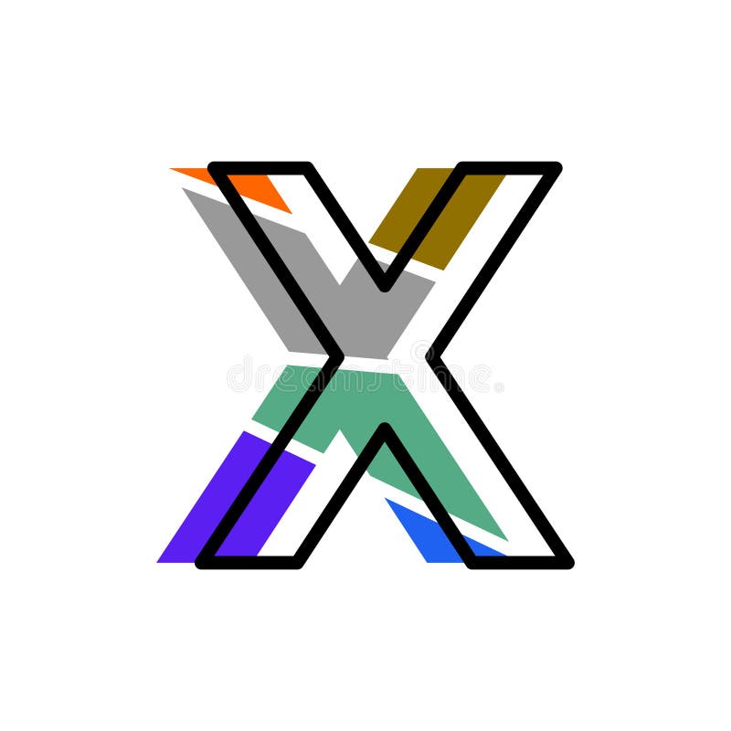 Letter X Modern Logo Design, Abstract Letters Logo Monogram Vector Logo ...