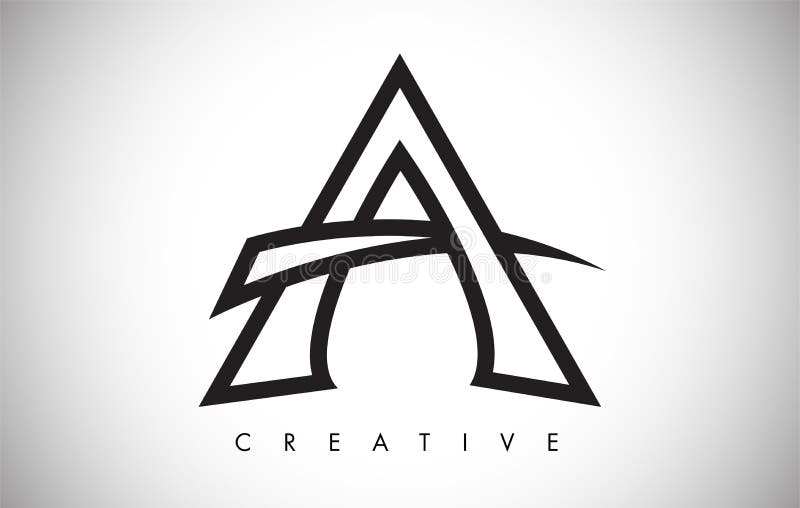 A Letter Modern Trendy Design Logo. Letter a Icon Logo with Modern ...