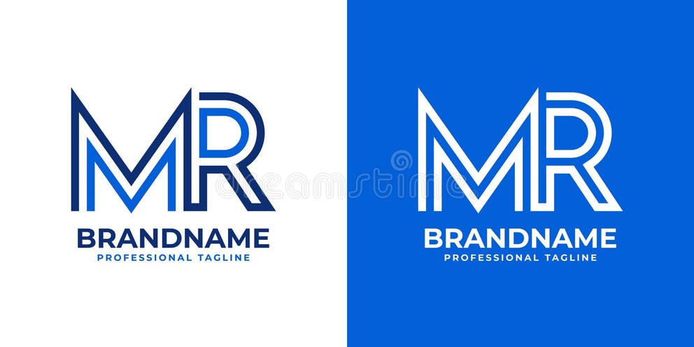Mr Initials Logo Stock Illustrations – 520 Mr Initials Logo Stock ...