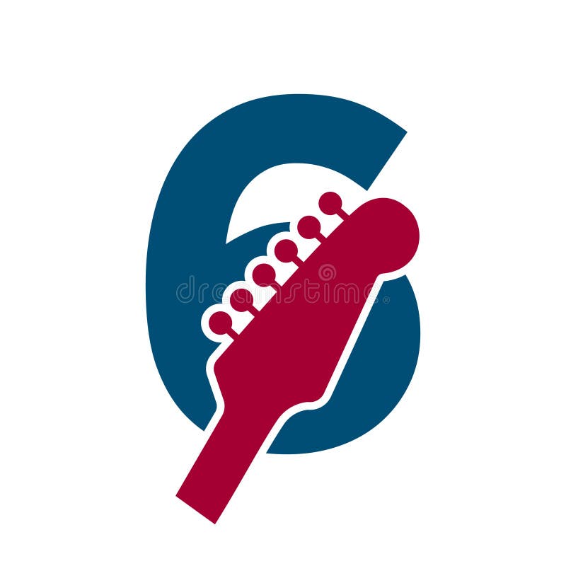 Letter 6 Music Logo. Podcast Logotype and Dj, Rock and Jack Music Logo ...