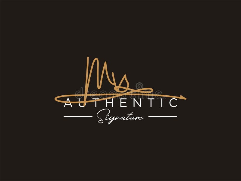 Letter MV Signature Logo Template Vector Stock Vector - Illustration of ...