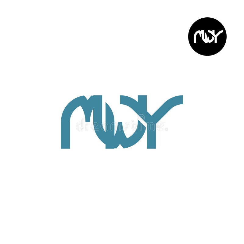 Mwy Monogram Stock Illustrations – 15 Mwy Monogram Stock Illustrations ...
