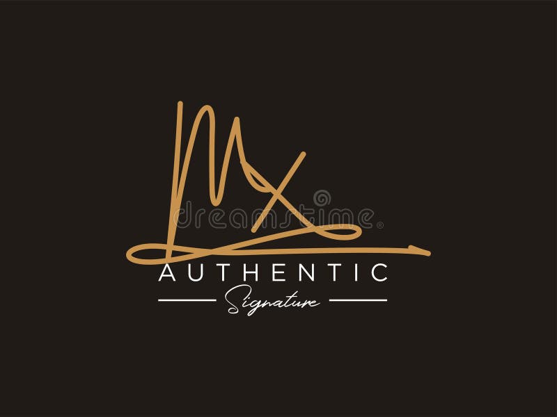 Mx Signature Stock Illustrations – 214 Mx Signature Stock Illustrations ...
