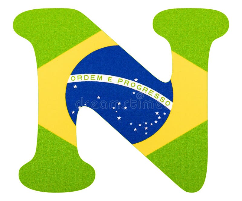 Alphabet Brazil Abstract Style in a Set IJKL Stock Vector ...