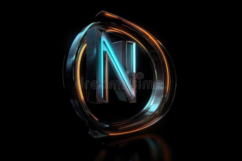Futuristic Letter N Stock Photos - Free & Royalty-Free Stock Photos ...