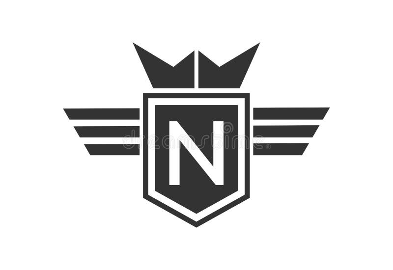 Letter N Logo Design Template, Vector Illustration Stock Illustration ...