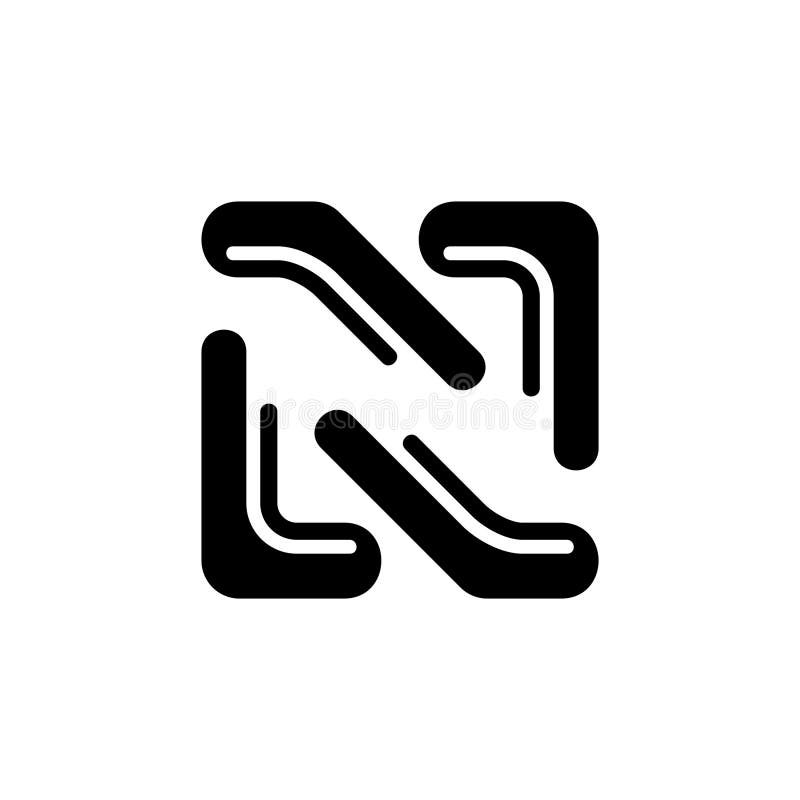 Letter N logo stock vector. Illustration of alphabet - 214296817