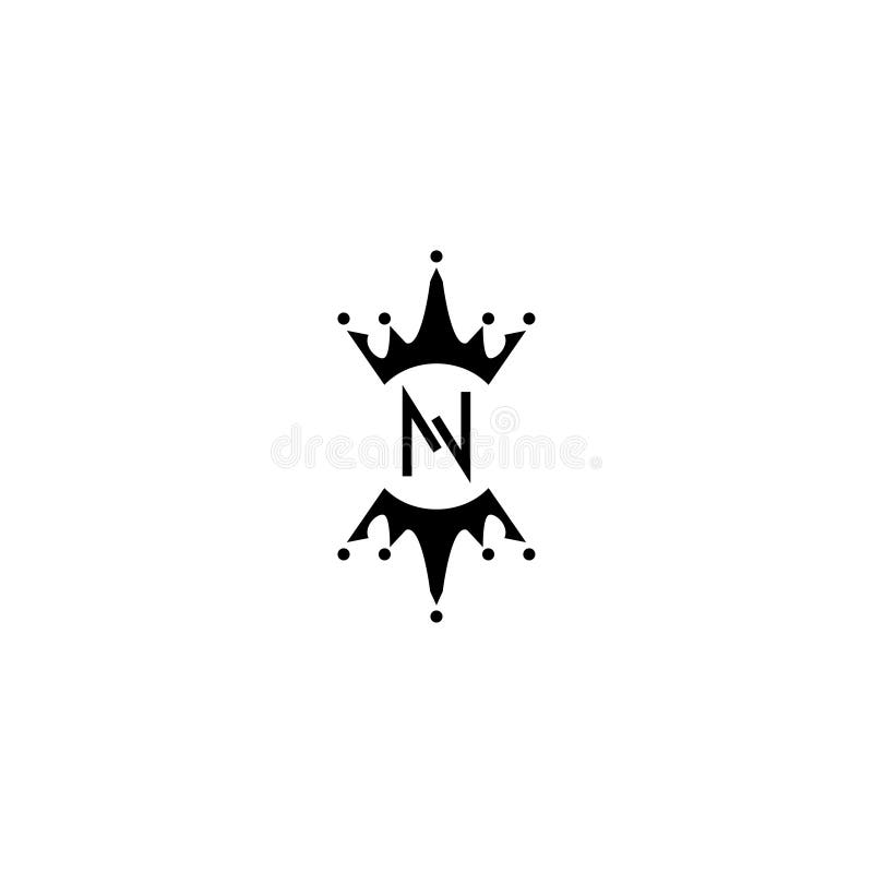 Letter N Crown Stock Illustrations – 537 Letter N Crown Stock ...
