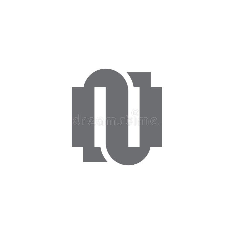 Letter N Paper Motion Abstract Logo Vector Stock Vector - Illustration ...