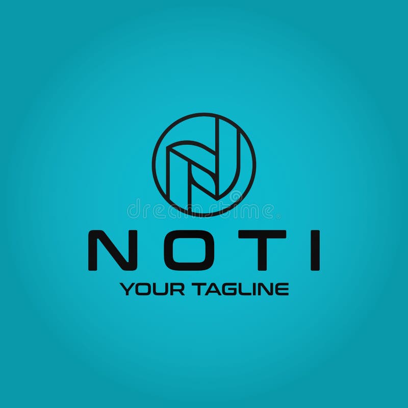 Letter N Vector Logo Design Template Inspiration Stock Vector ...