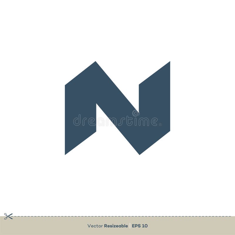 Letter N Vector Logo Template Illustration Design. Vector EPS 10 Stock ...