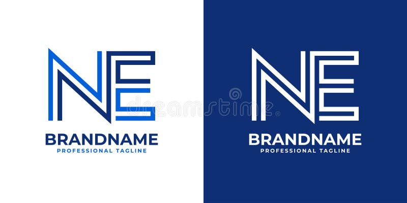 Monogram Ne Logo Stock Illustrations – 914 Monogram Ne Logo Stock ...