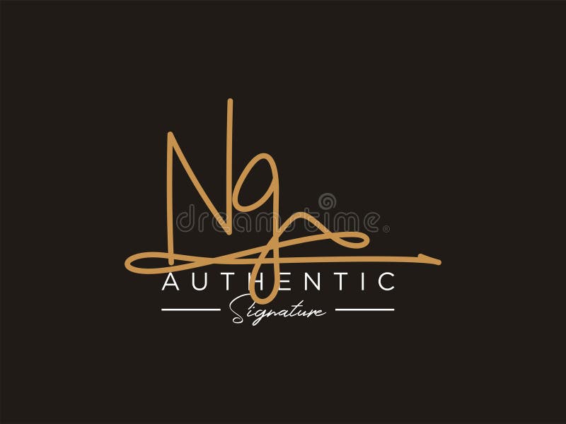 Ng Signature Stock Illustrations – 282 Ng Signature Stock Illustrations ...