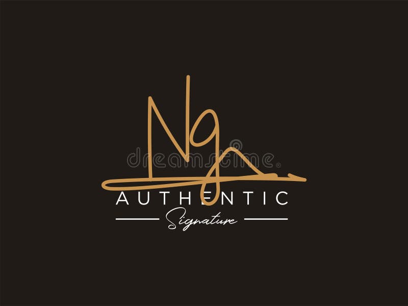 Ng Signature Stock Illustrations – 282 Ng Signature Stock Illustrations ...