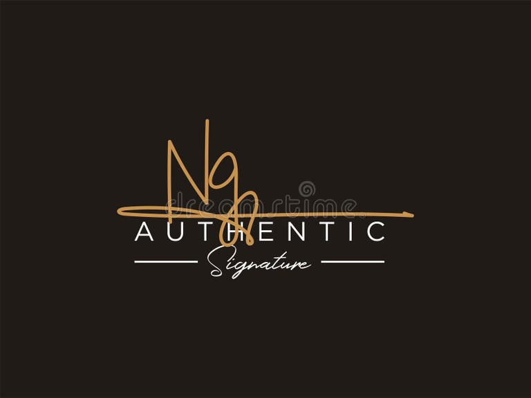 Ng Signature Stock Illustrations – 282 Ng Signature Stock Illustrations ...