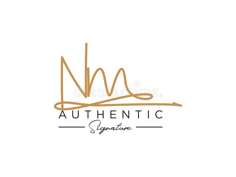 Nm Signature Stock Illustrations – 260 Nm Signature Stock Illustrations ...