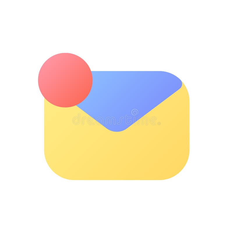 Letter Notification Pixel Perfect Flat Gradient Color Ui Icon Stock ... Letter Notification Pixel Perfect Flat Gradient Color Ui Icon Stock ...