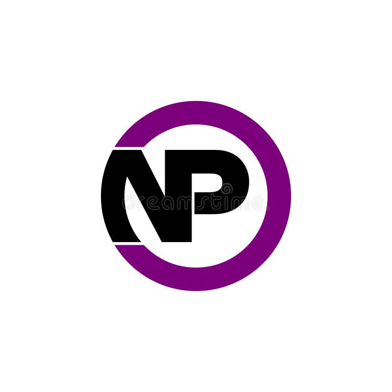 Letter NP Simple Monogram Logo Icon Design. Stock Vector - Illustration ...