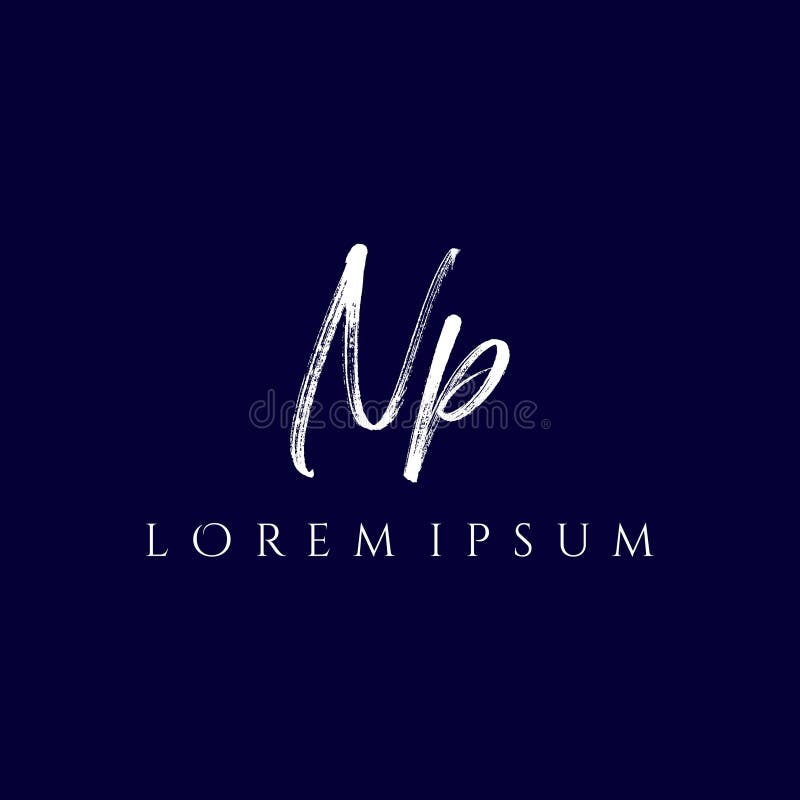 Letter NP Simple Monogram Logo Icon Design. Stock Vector - Illustration ...
