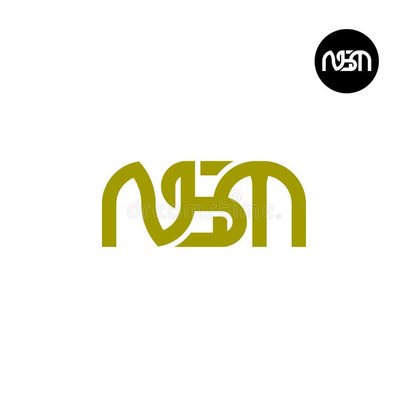 Nsm Monogram Stock Illustrations – 18 Nsm Monogram Stock Illustrations ...