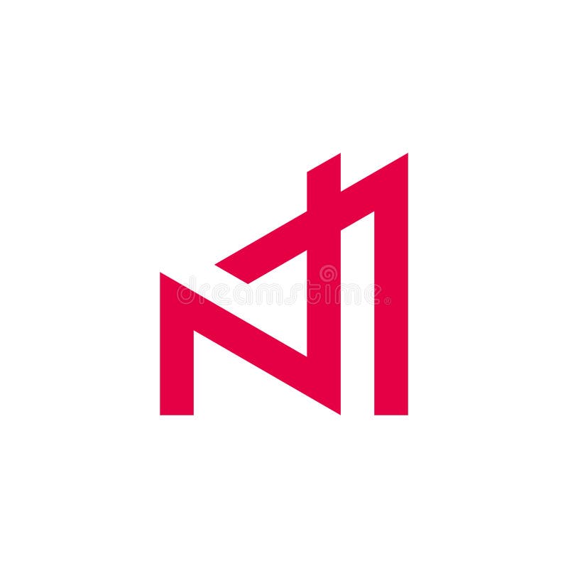 Letter 2r R2 Abstract Geometric Line Logo Vector Stock Vector ...