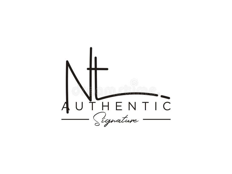 Nt Signature Stock Illustrations – 217 Nt Signature Stock Illustrations ...
