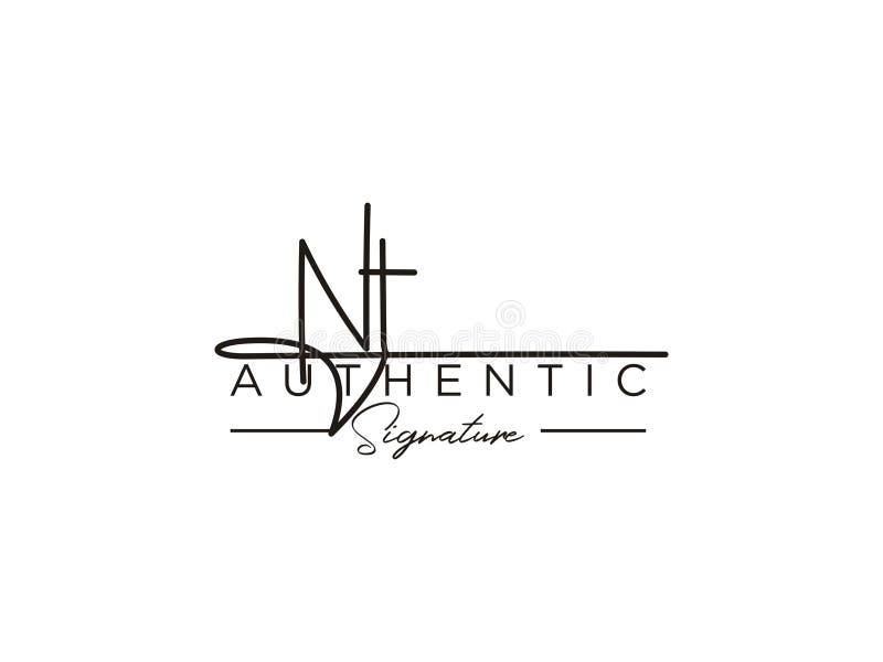 Nt Signature Stock Illustrations – 217 Nt Signature Stock Illustrations ...