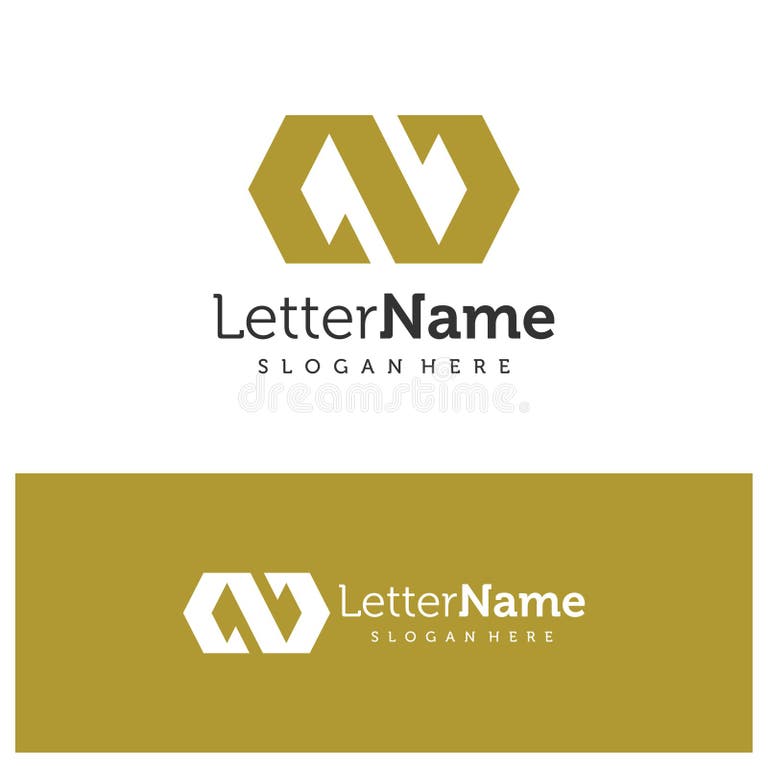 Letter NW Logo Design Vector. Creative Initial NW Logo Concepts ...