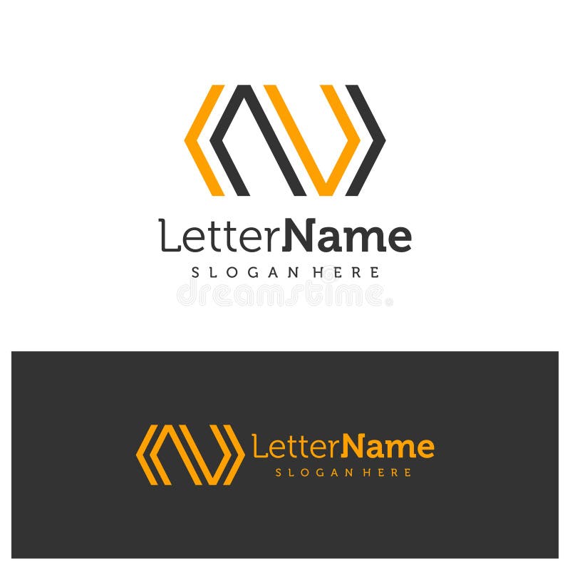 Letter NW Logo Design Vector. Creative Initial NW Logo Concepts ...