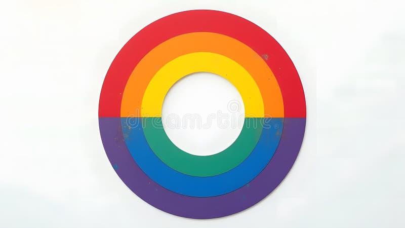 The Letter O is Beautifully Painted in Vibrant, Eyecatching Colors of ...