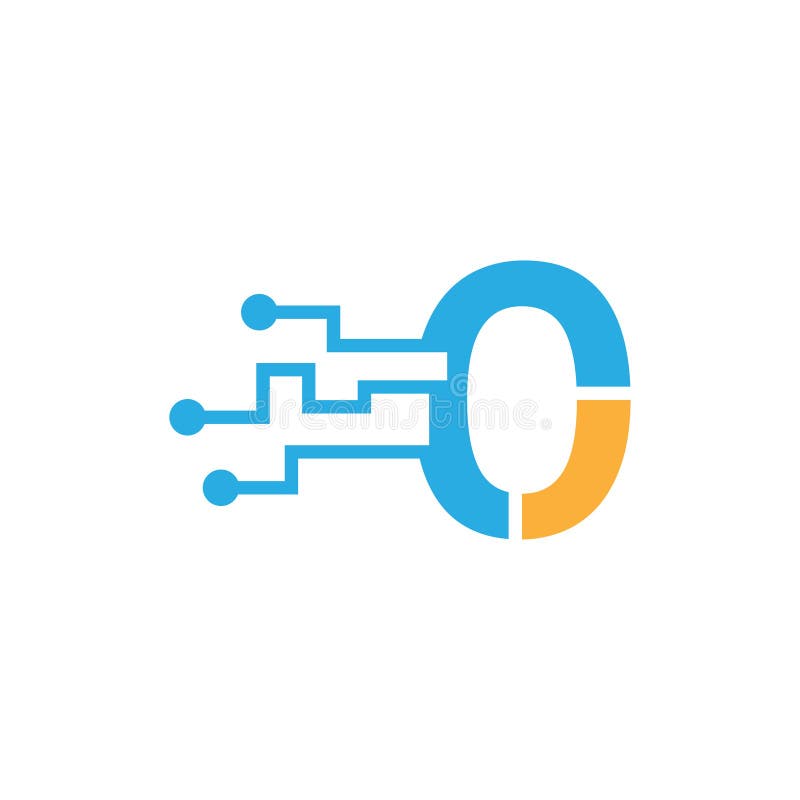 Letter O Icon Circuit Stock Illustrations – 189 Letter O Icon Circuit ...