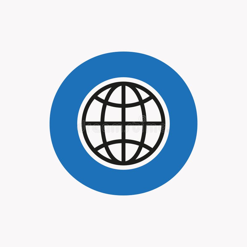 Letter O Global Logo Design. Global Logotype Symbol Vector Template ...