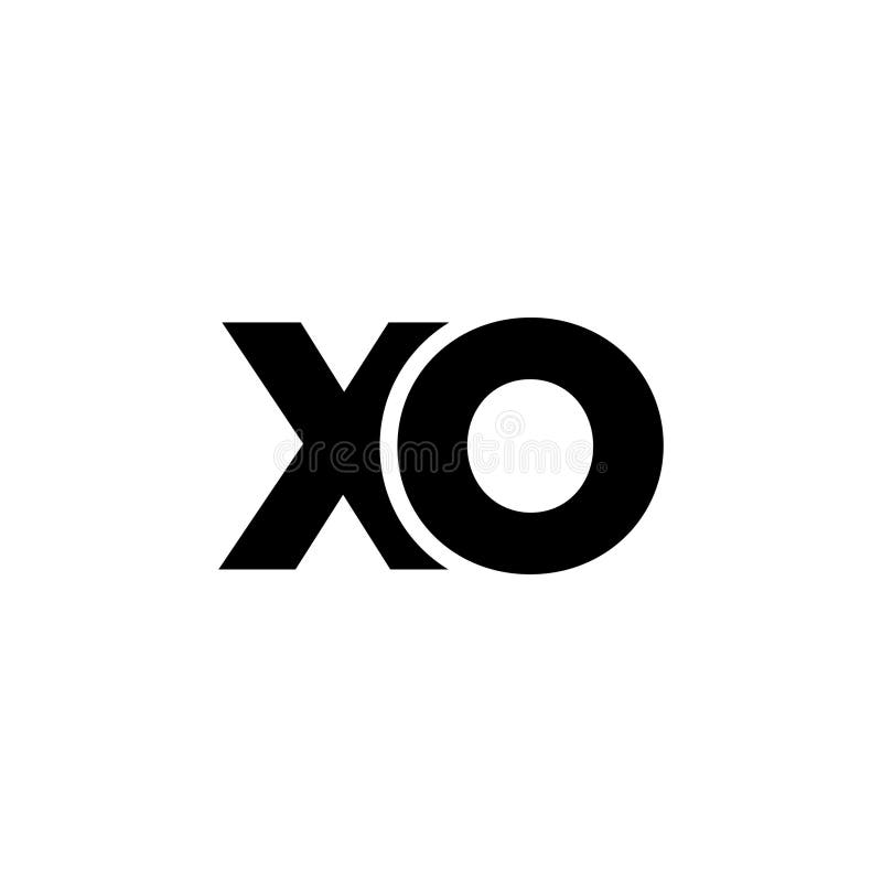 Letter X and O, XO Logo Design Template. Minimal Monogram Initial Based ...