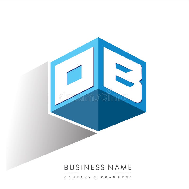 Letter Ob Logo Stock Illustrations – 1,393 Letter Ob Logo Stock ...