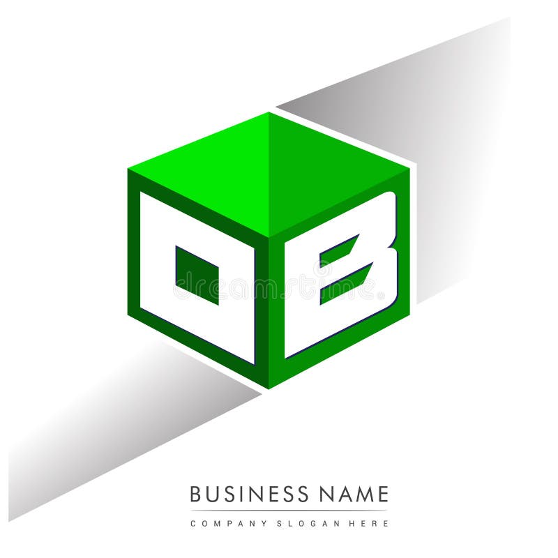 Letter Ob Logo Stock Illustrations – 1,393 Letter Ob Logo Stock ...